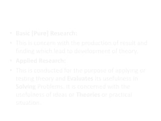 Chapter one research Methadology | PPTX | Undergraduate Education ...
