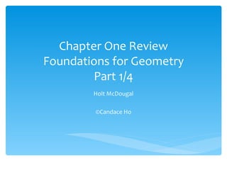 Chapter 1-1 Review | PPT