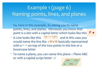 Chapter 1-1 Review | PPT