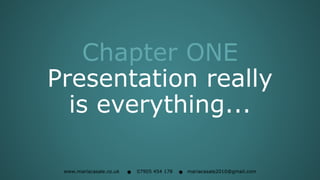 Presentation is everything | PPTX
