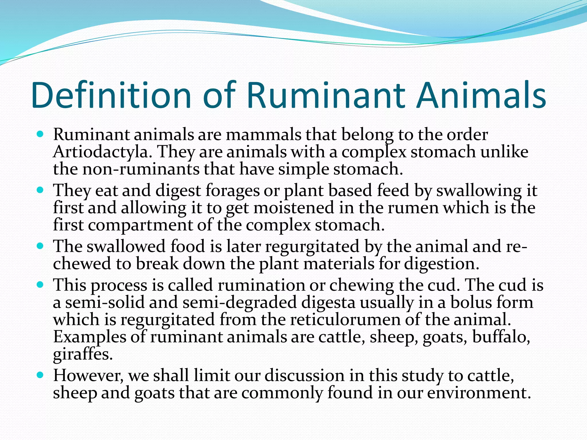 unit 1 : introduction of sheep and goat rearing | PPTX