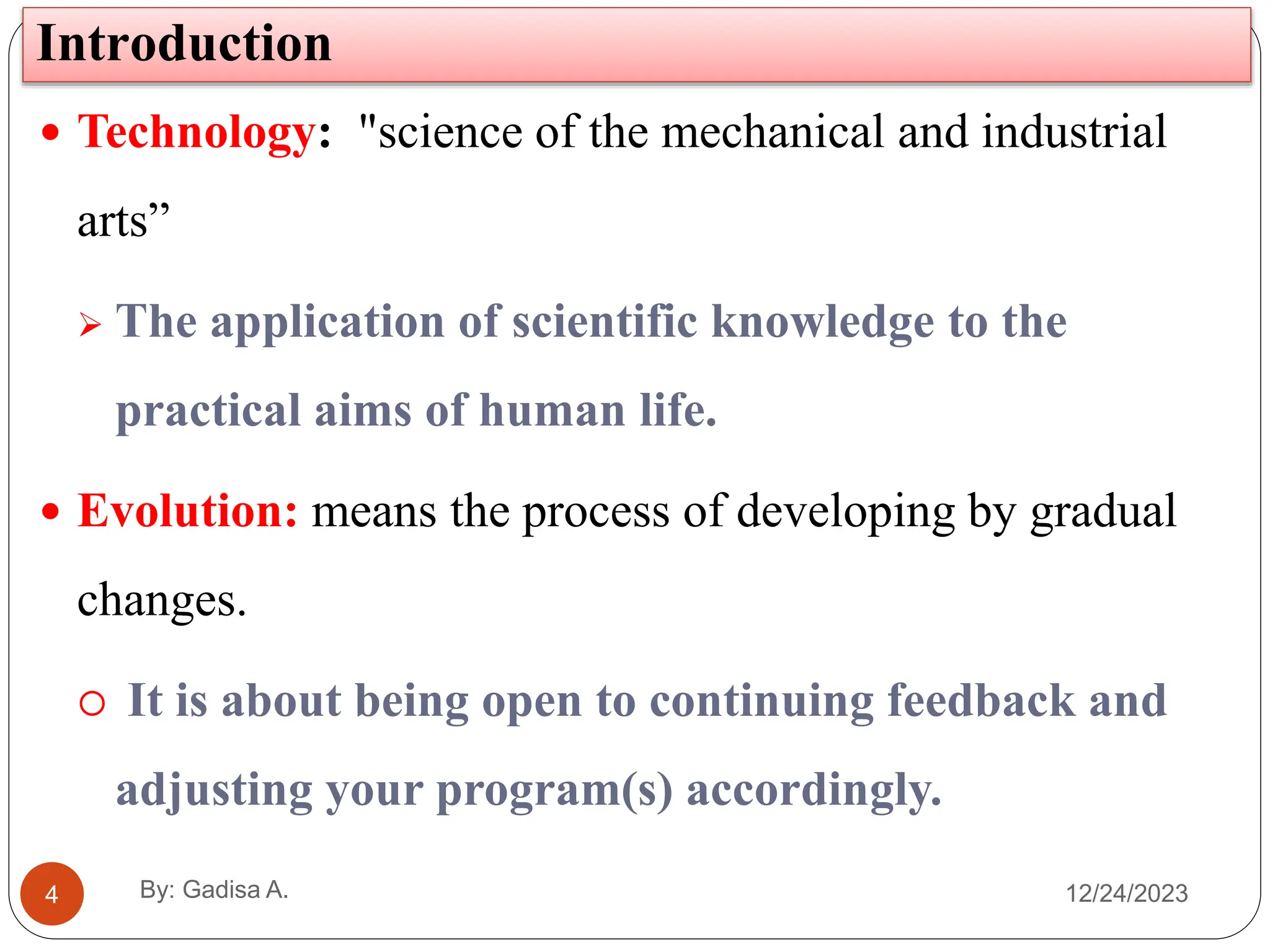 Chapter One & Two.pptx introduction to emerging Technology | PPTX