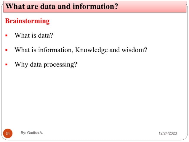 Chapter One & Two.pptx introduction to emerging Technology | PPTX
