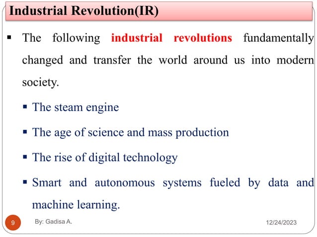 Chapter One & Two.pptx introduction to emerging Technology | PPTX
