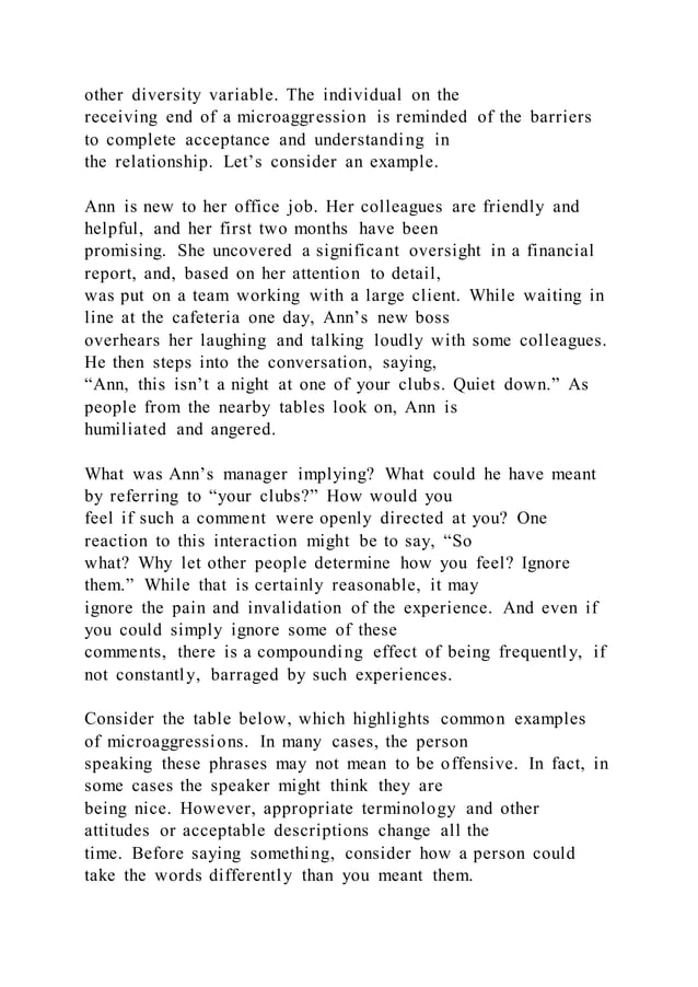 Chapter Outline9.1 What Is Diversity, and Why Is Everybody | DOCX