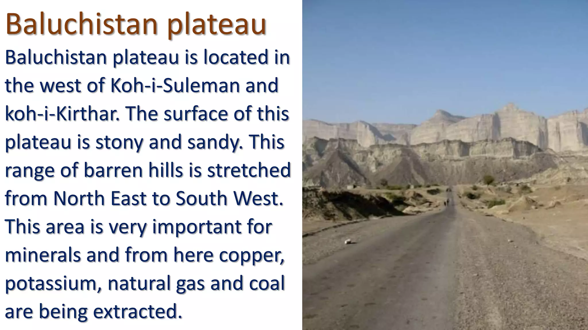 Chapter physical regions of pakistan | PPTX