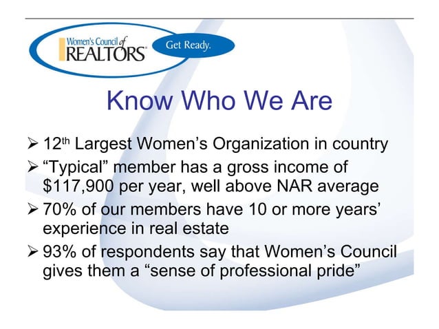 WCR Chapter Planning Presentation | PPT