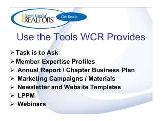 WCR Chapter Planning Presentation | PPT