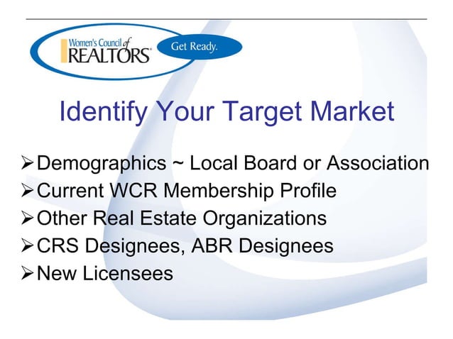 WCR Chapter Planning Presentation | PPT