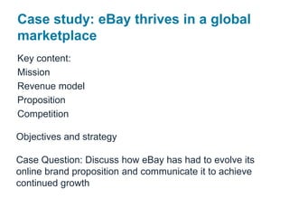 Chapter one powerpoint presentation Digital Marketing | PDF