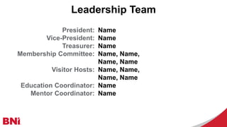 BNI chapter ppt.pptx