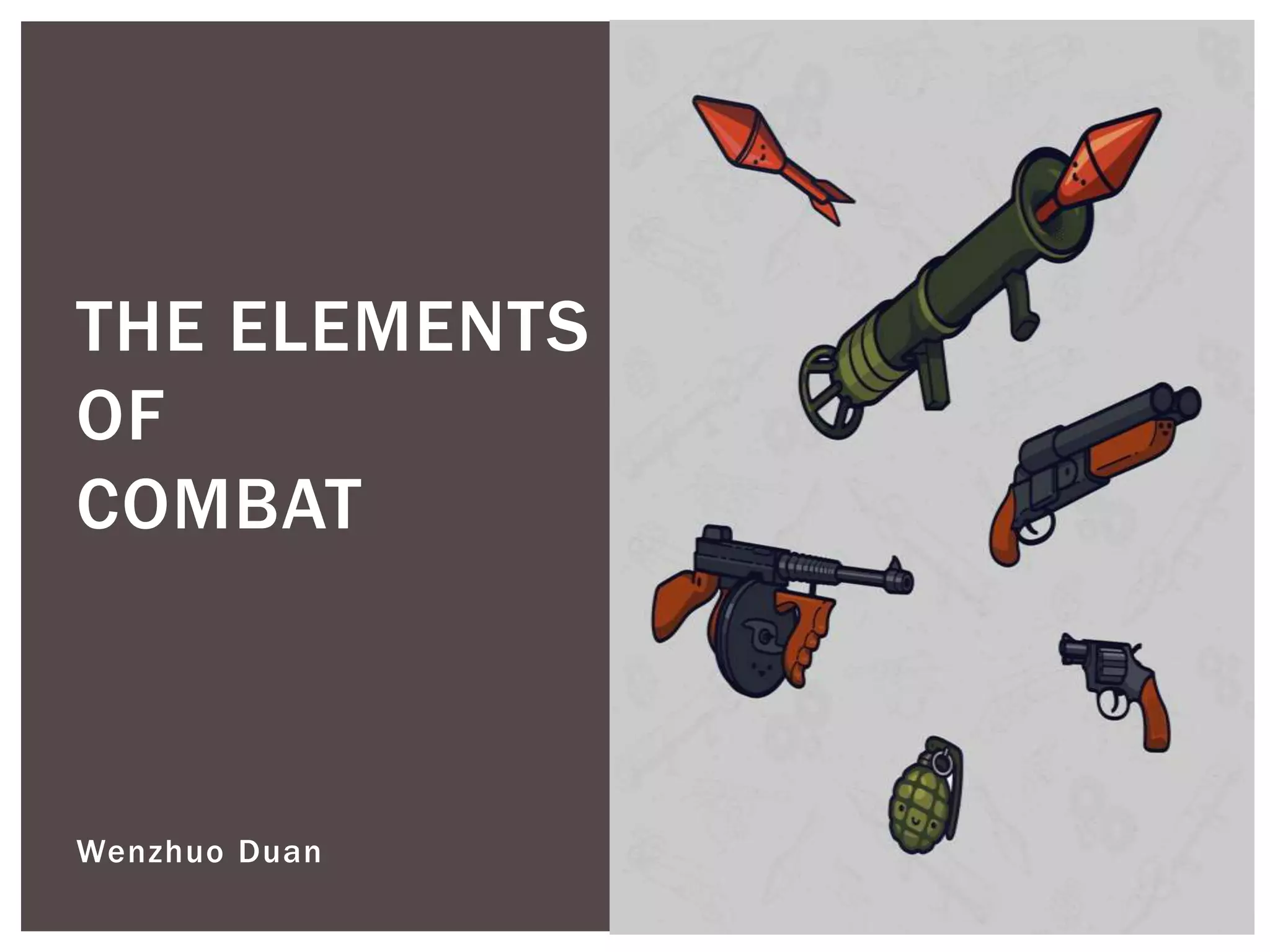 The Elements of Combat | PPTX