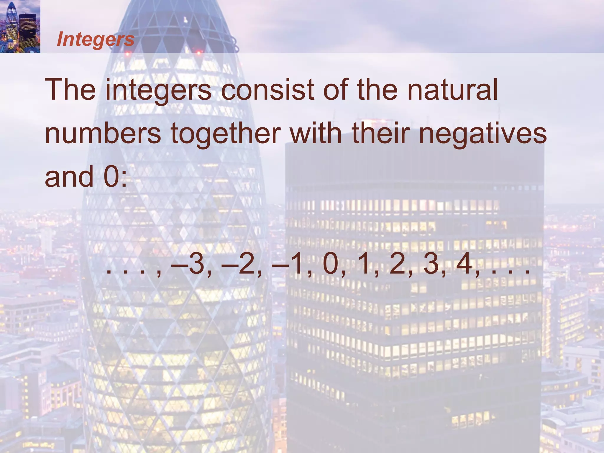 College algebra -REAL Numbers | PPT