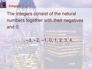 College algebra -REAL Numbers | PPT