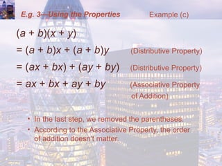 College algebra -REAL Numbers | PPT