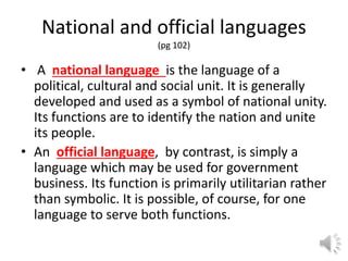 Chapter 5.sociolinguisitcs | PPTX