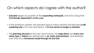 Review of 'Beyond Suburbia: Rise of the Technoburb' | PDF