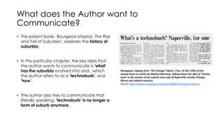 Review of 'Beyond Suburbia: Rise of the Technoburb' | PDF