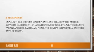 Chapter Review Guide | PPTX
