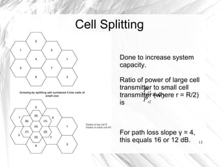 Fundamentals of Cellular Communications | PDF