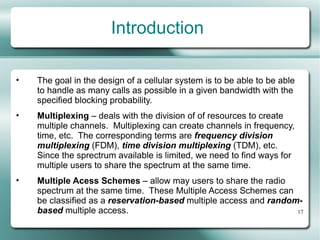 Fundamentals of Cellular Communications | PDF