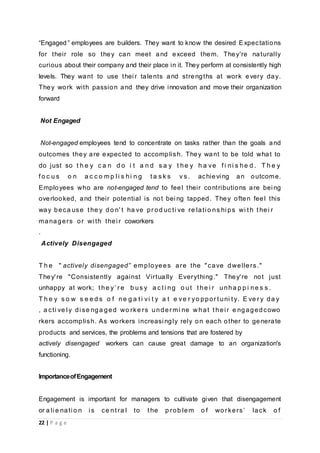 Chapters(1)A STUDY ON EMPLOYEE ENGAGEMENT IN FCI OEN CONNECTORS ...