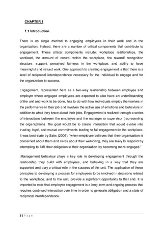 Chapters(1)A STUDY ON EMPLOYEE ENGAGEMENT IN FCI OEN CONNECTORS ...