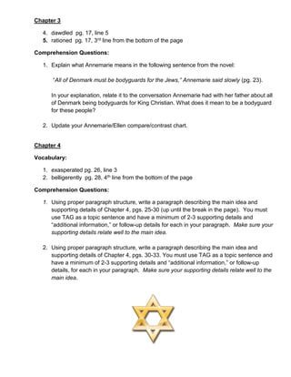 Chapters 1 4 vocab and questions 2013 | DOCX