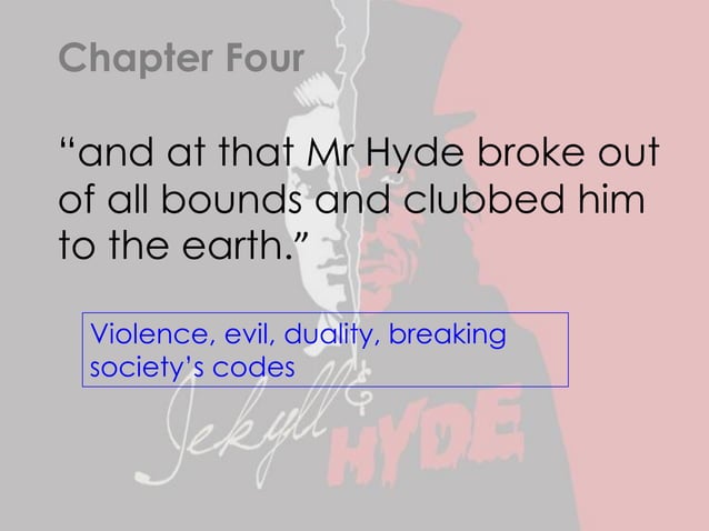 Jekyll and Hyde - Chapters 1 - 5 Key Quotes | PDF