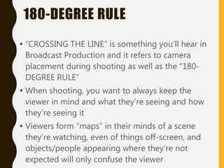 WCC COMM 119-180-DEGREE RULE & LIGHTING | PPTX