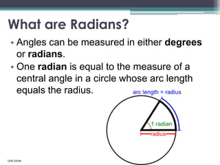 Chapters 13 – 14 trig | PPT
