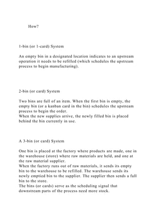Chapters 15 & 16Short Term Scheduling & KanbanThe 3-18 m.docx