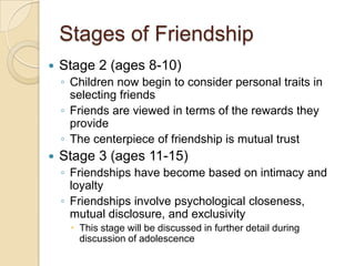 Chapters 9 and 10 life span development | PPTX