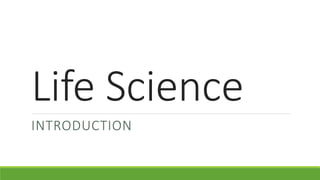 Chapters 9 Intro to Life Science.ppt. Life x | PPTX