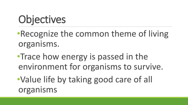 Chapters 9 Intro to Life Science.ppt. Life x | PPT