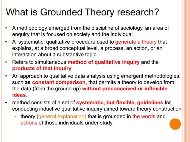 Chapter Session 4.4 Grounded theory.ppt