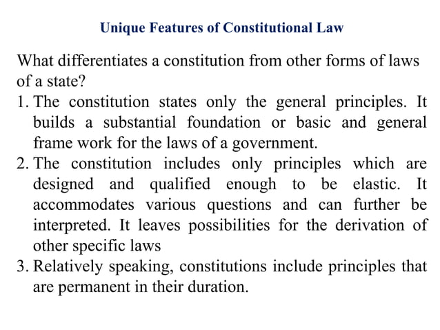 understanding Constitution and constitution and constitutionalism | PPT
