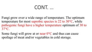 Chapter_seven[.].GENERAL CHARACTERISTICS OF FUNGI | PPTX