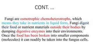 Chapter_seven[.].GENERAL CHARACTERISTICS OF FUNGI | PPTX