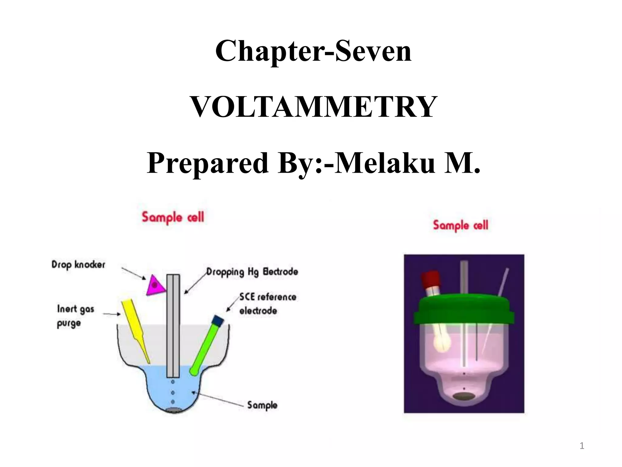 Voltammetry and Polarography | PPTX