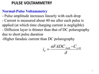 Voltammetry and Polarography | PPTX