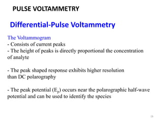 Voltammetry and Polarography | PPTX