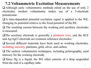 Voltammetry and Polarography | PPTX