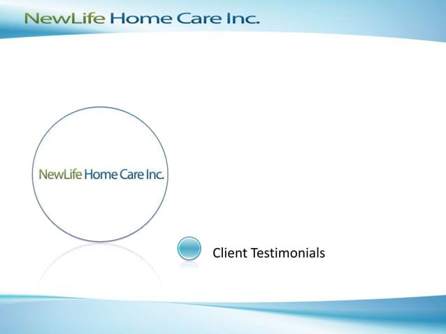 NewLife Home Care | PPT