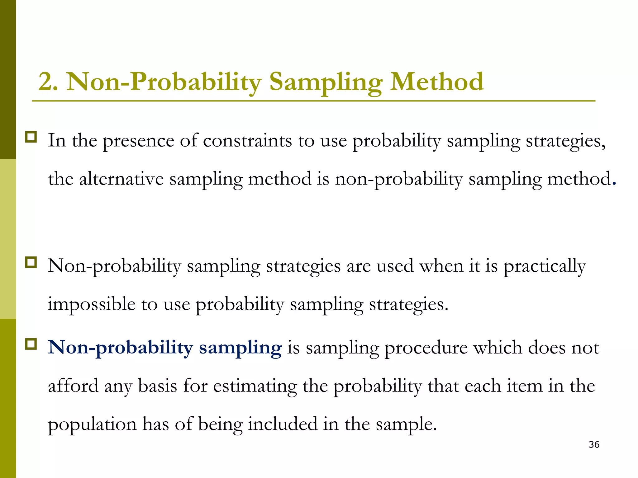 sampling methods | PPT