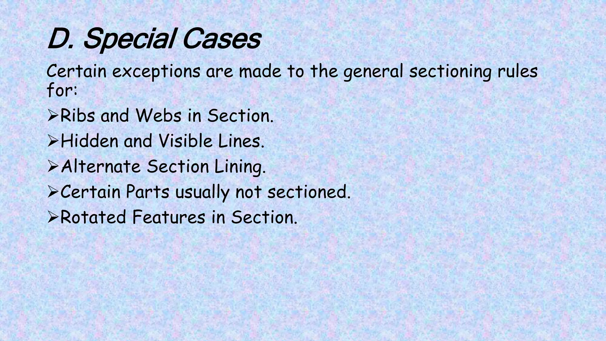 Sectional View | PPTX