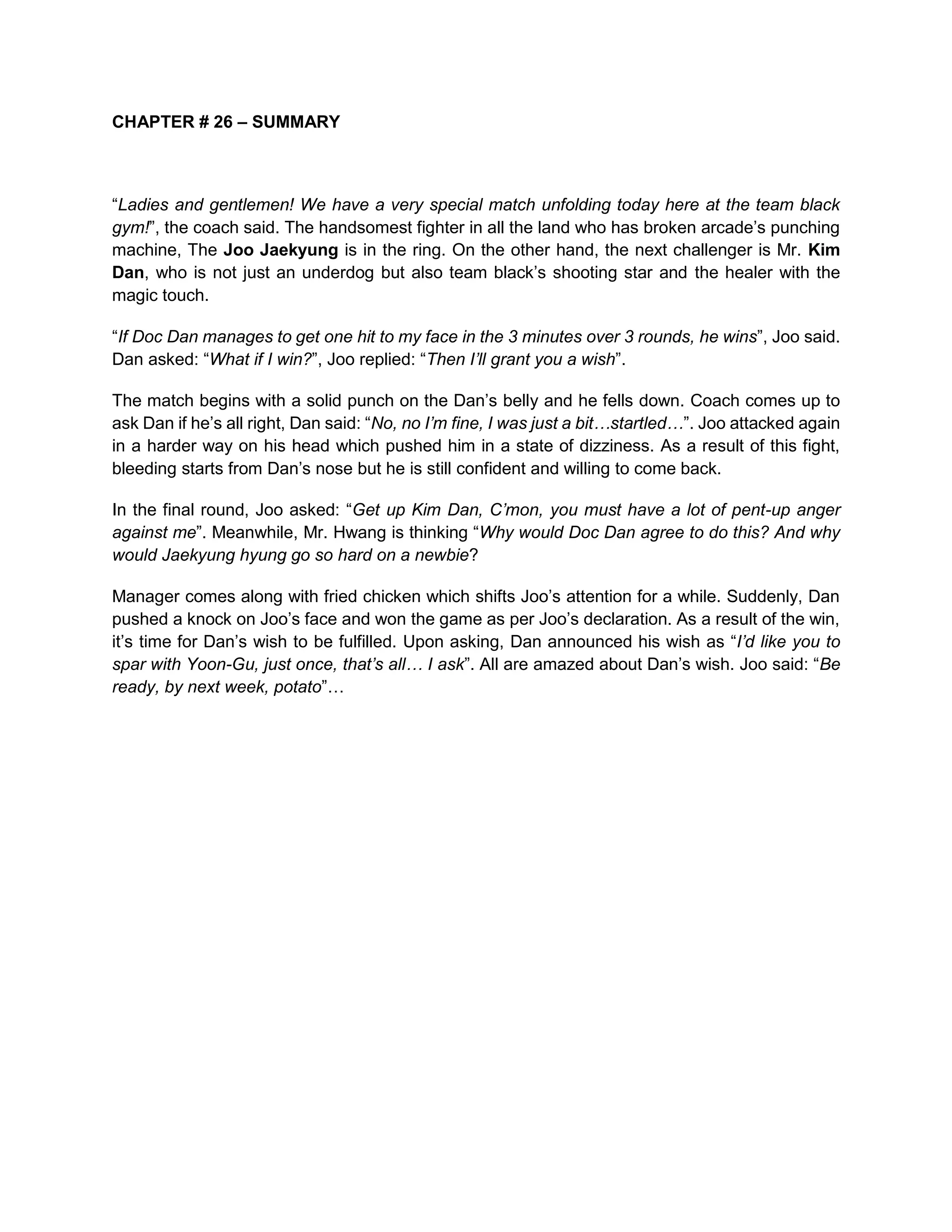 Jinx Manga-Season 1 - Chapters Summary.docx