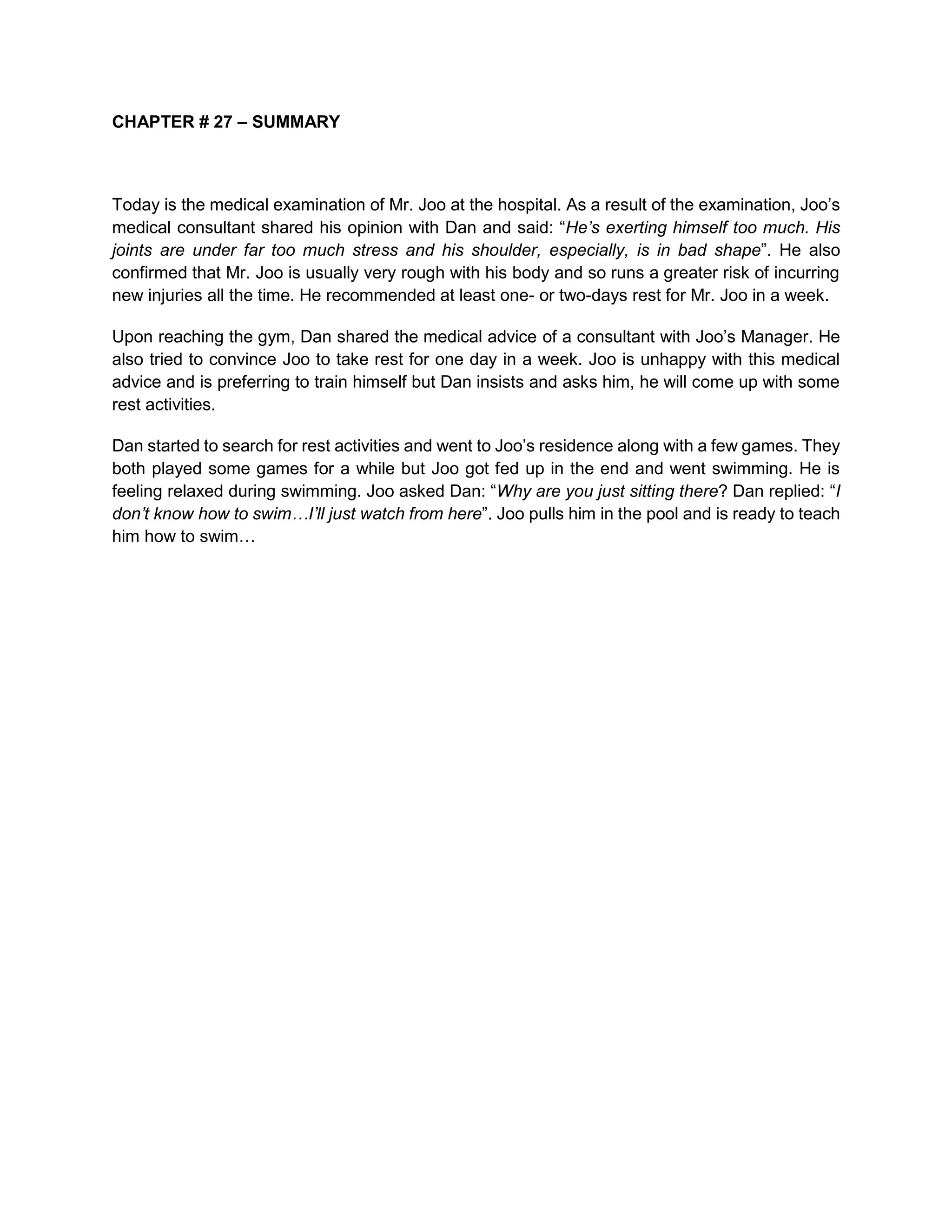 Jinx Manga-Season 1 - Chapters Summary.docx