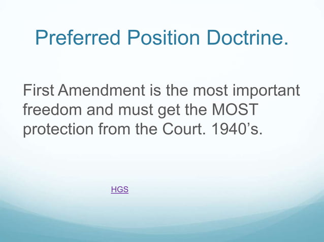 Chapter Thirteen: The First Amendment Explained. | PPT