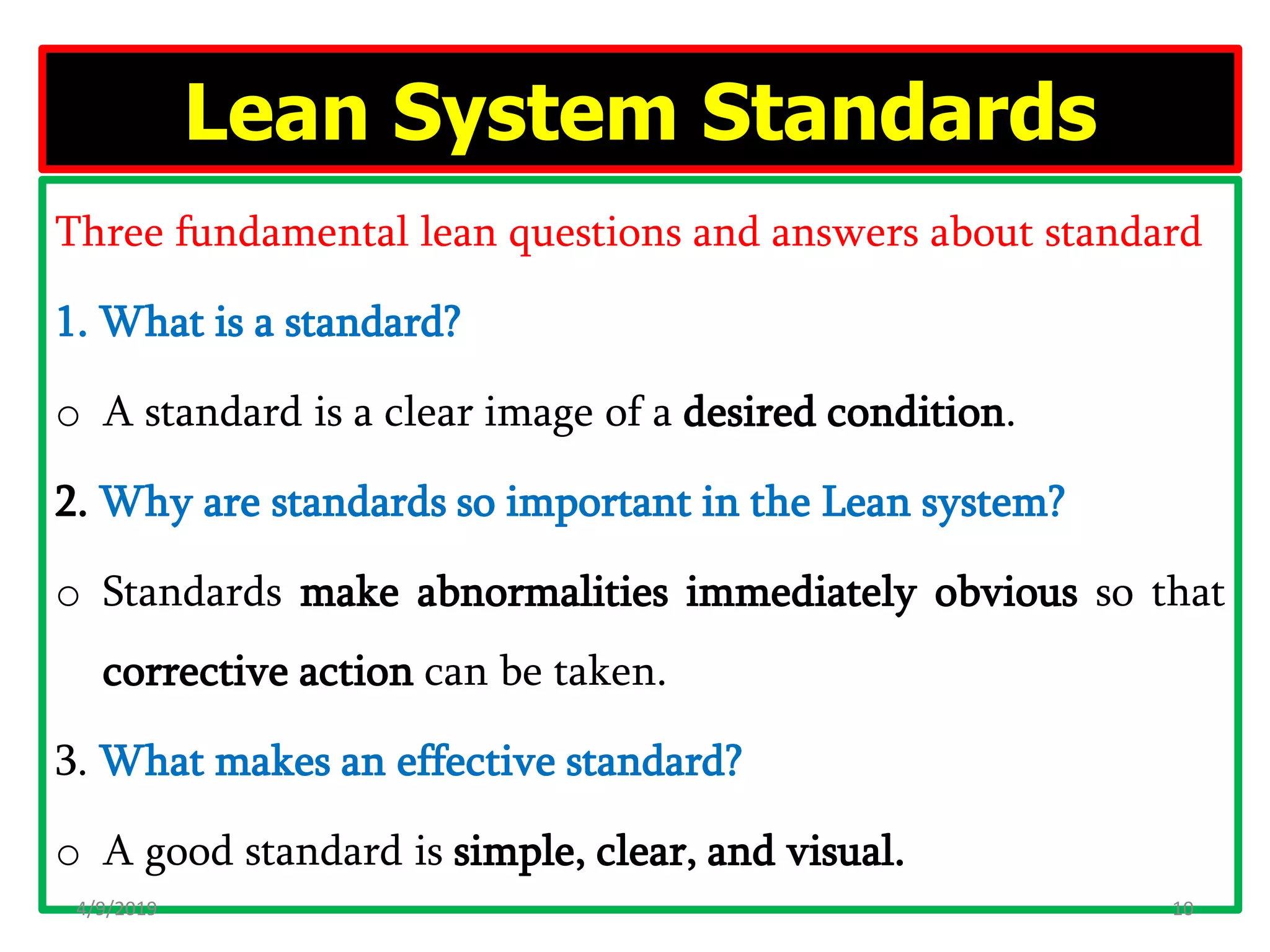 LEAN STABILITY | PDF